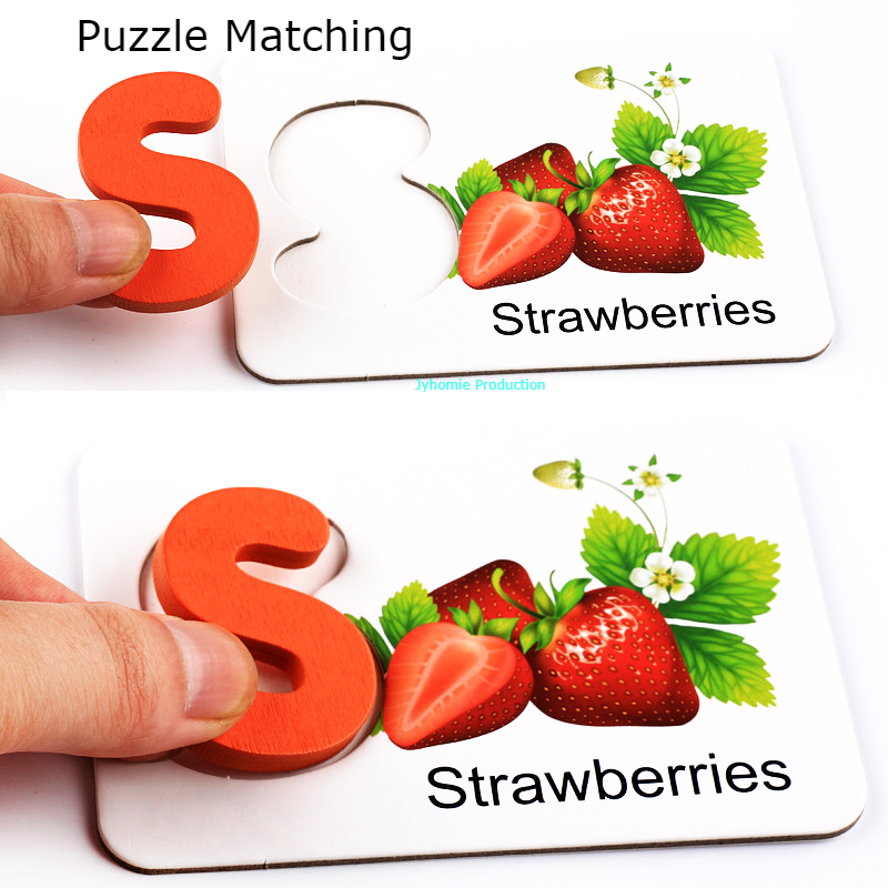 ABC Puzzle ABC Montessori Learning Montessori Toy Spelling Game ABC ...