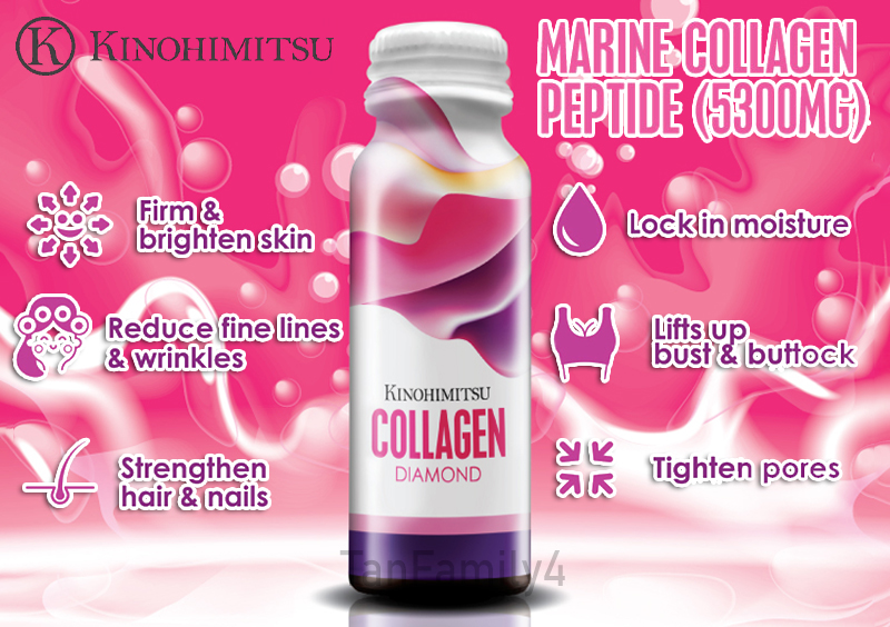 Kinohimitsu Collagen Diamond (6’s x 50g) Limited Edition Beauty Drink ...