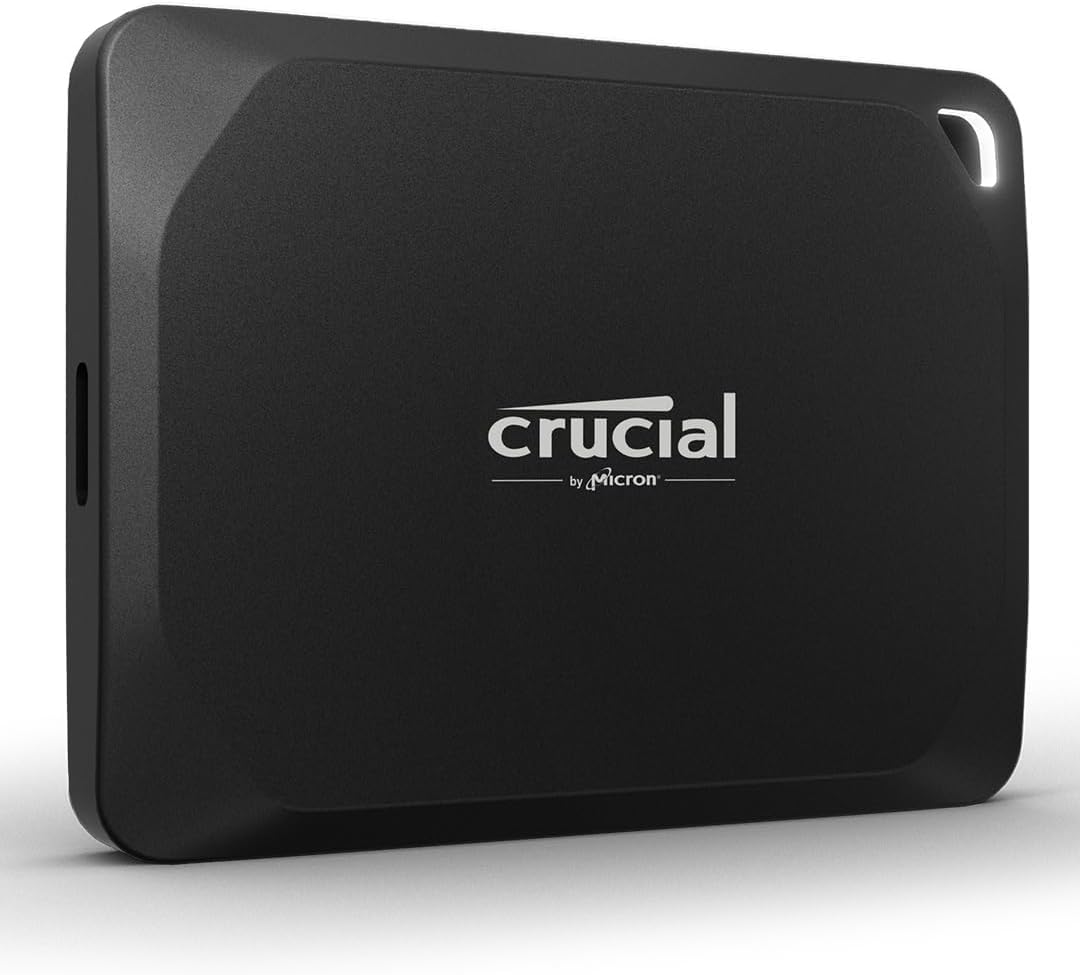 CRUCIAL X10 PRO EXTERNAL PORTABLE SSD USB 3.2 GEN-2 BLAZING PERFORMANCE ...