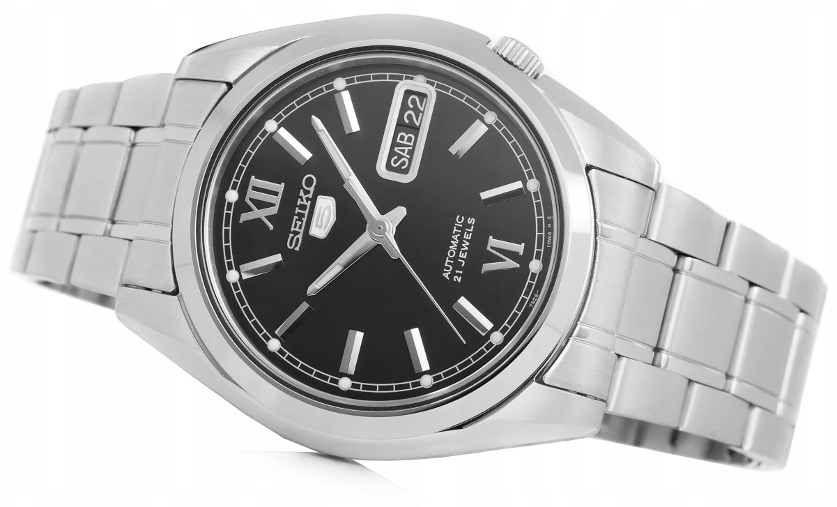 Seiko 5 Automatic 21 Jewels SNKL55K1 Men's Watch | Shopee Malaysia