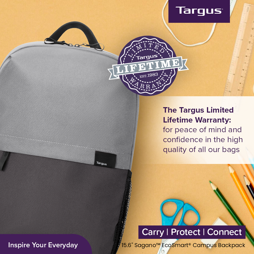 Targus BP 15.6" Sagano EcoSmart Campus (TBB636GL-70) | Shopee Malaysia