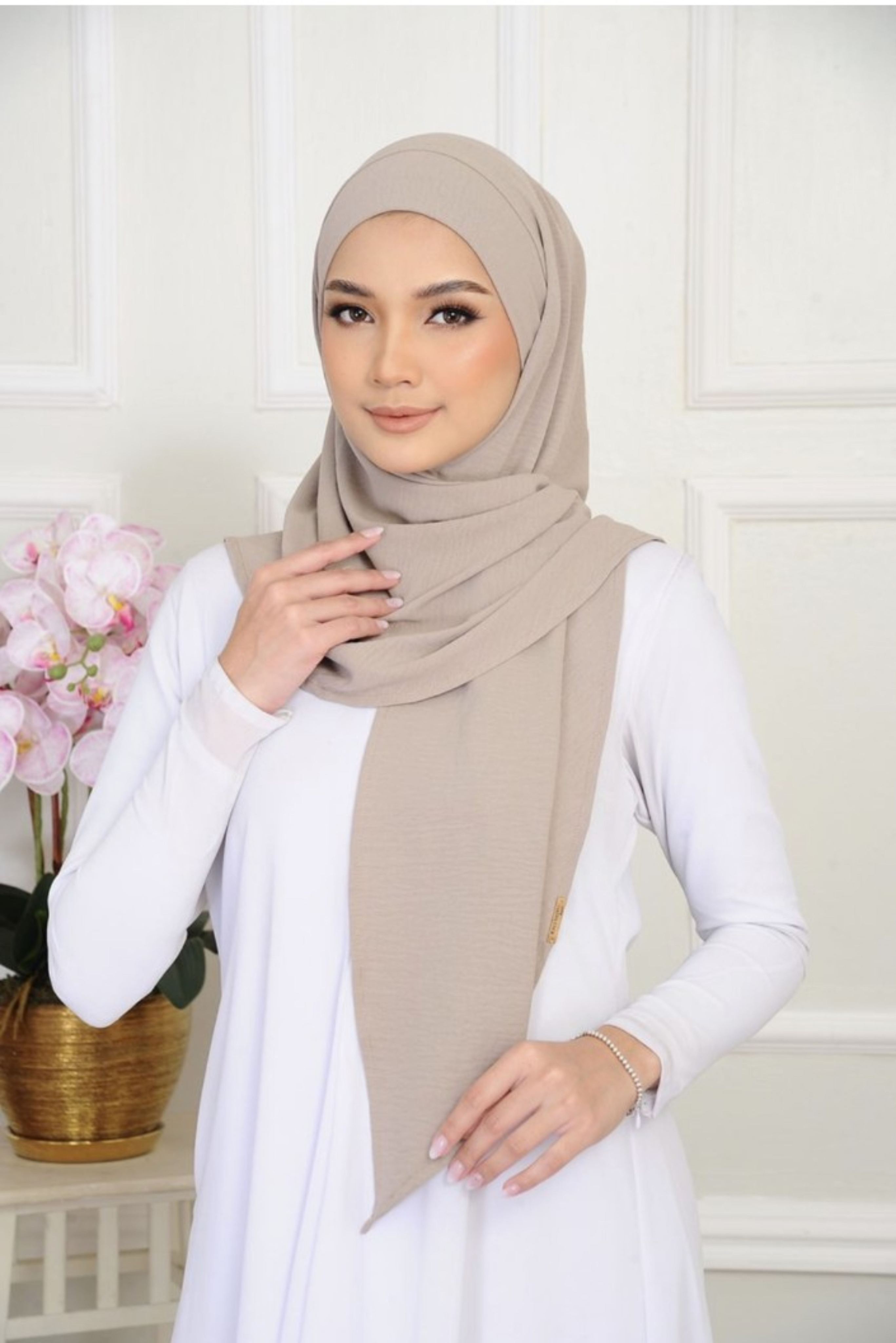 INSTANT BAWAL TIE BACK/BAWAL KHIMER/BAWAL LAZY TIE BACK CEY CREPE to ...