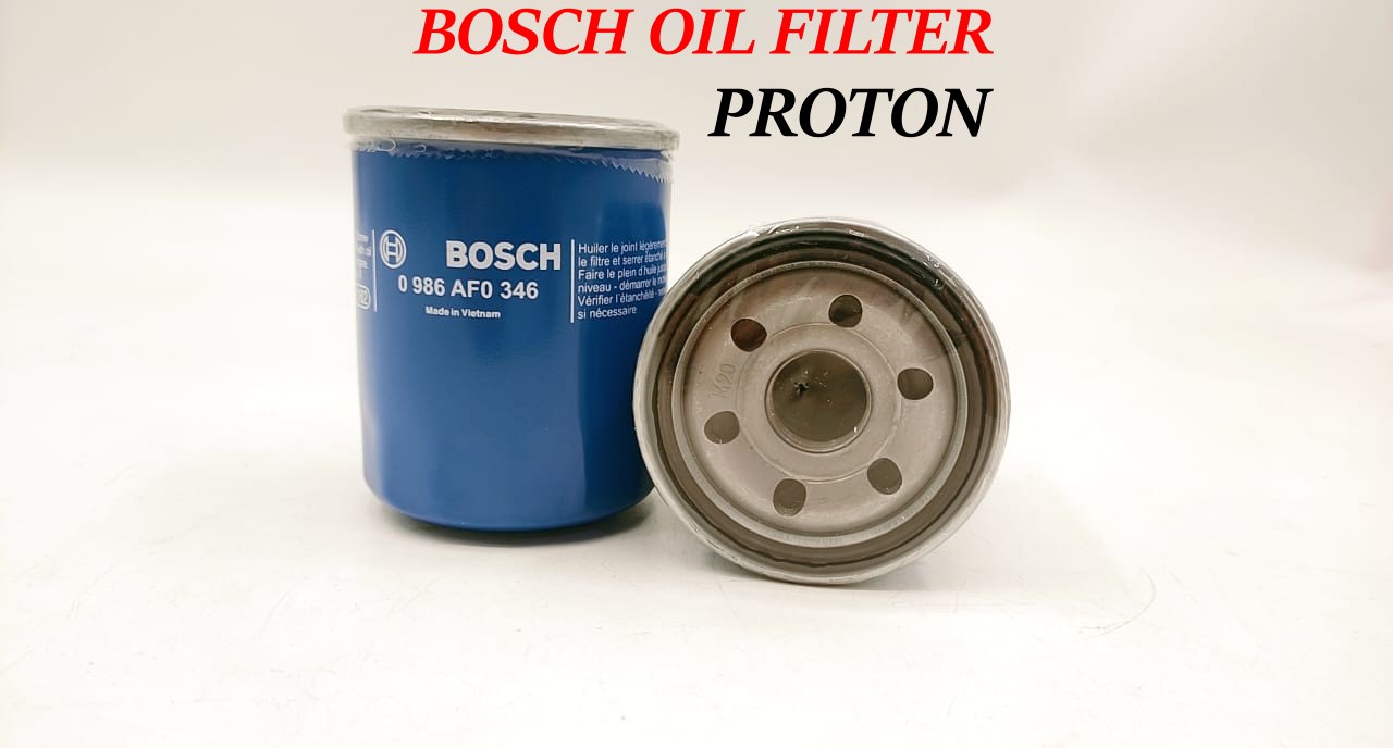 PW811857 BOSCH OIL FILTER PROTON WIRA SAGA BLM FLX IRIZ PERSONA EXORA ...
