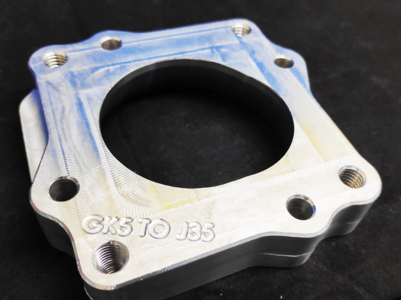 VELOCITY RACE (VR) THROTTLE BODY CONVERTER HONDA L15B GK5 TO J35 ...