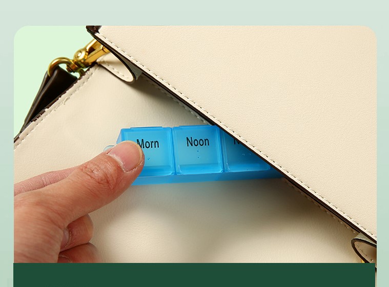 7 Days Pill Container Box Storage Box 7x4 Organizer/Kotak Bekas Pill ...