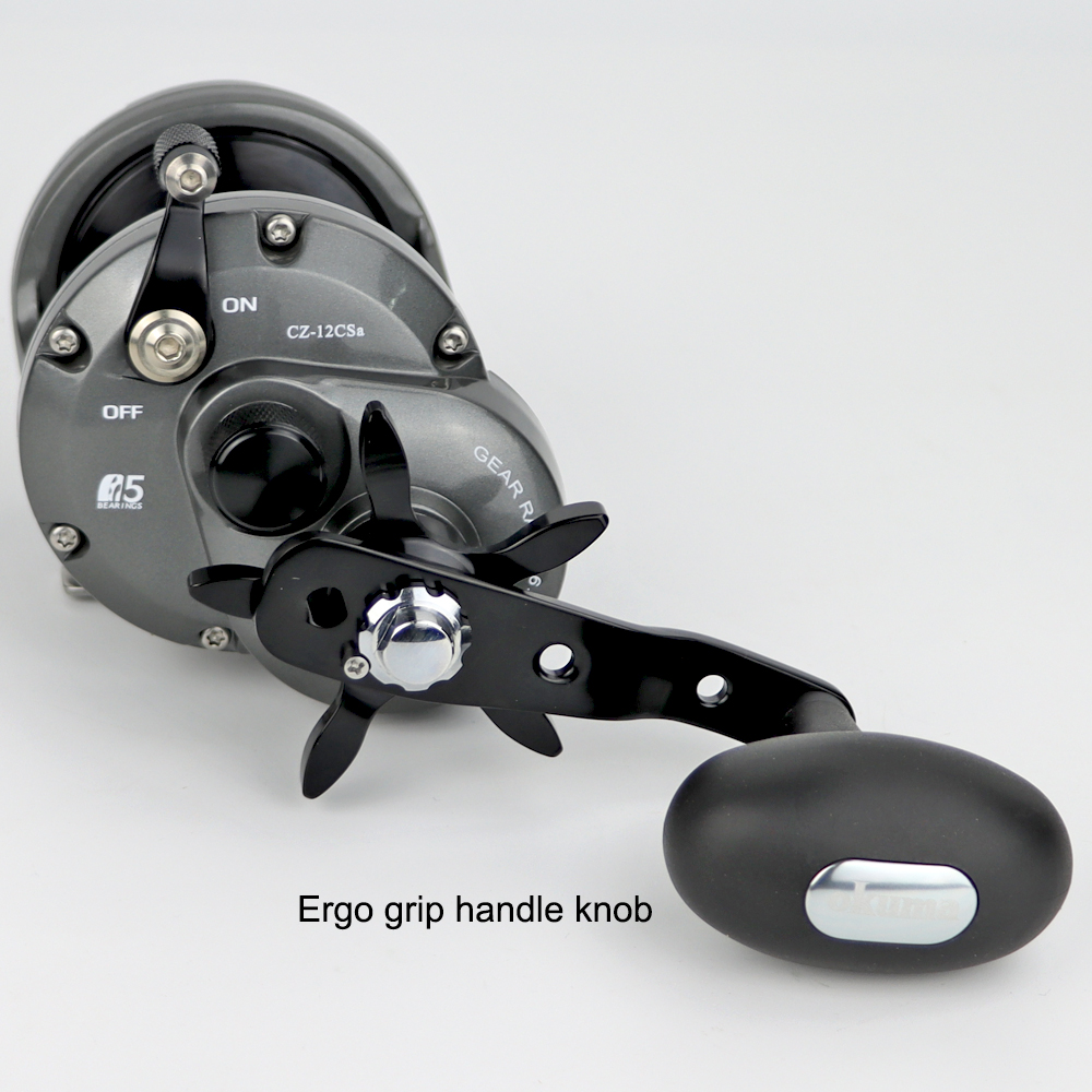 (7kg-8kg Max Drag) Okuma Cortez Drum Overhead Trolling Fishing Reel ...