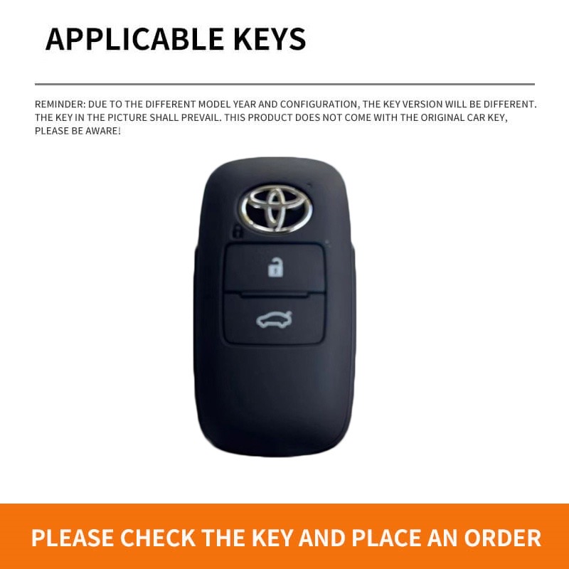 Toyota Vios 2023 Key Cover Car Casing Case Holder TPU Carbon Sarung ...