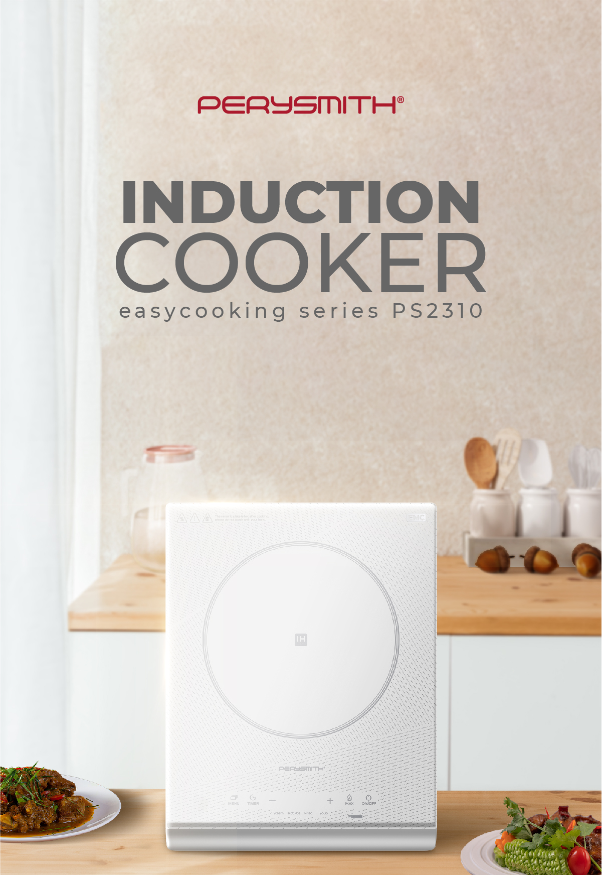 PerySmith Induction Cooker EasyCooking Series PS2310 | Shopee Malaysia
