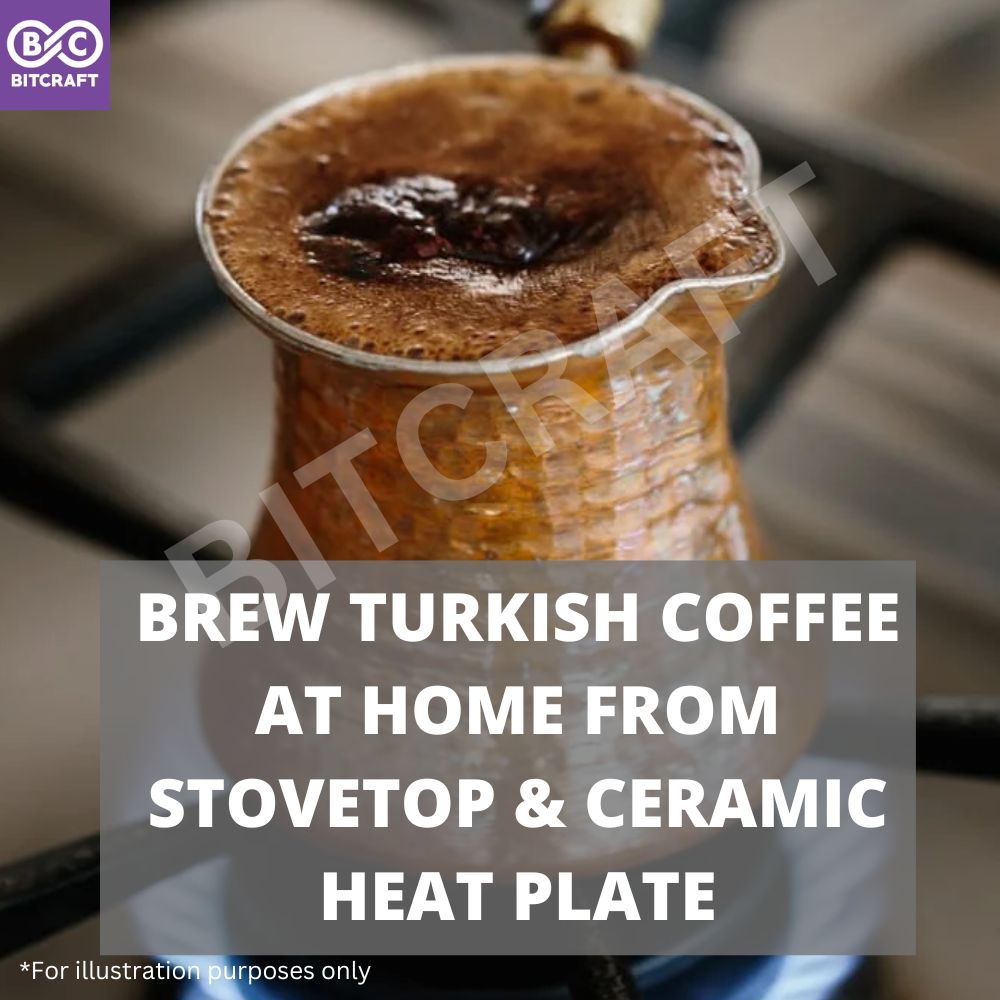 Turkish Copper Coffee Pot Maker Cezve Imported from Turkey Ibrik Teko ...