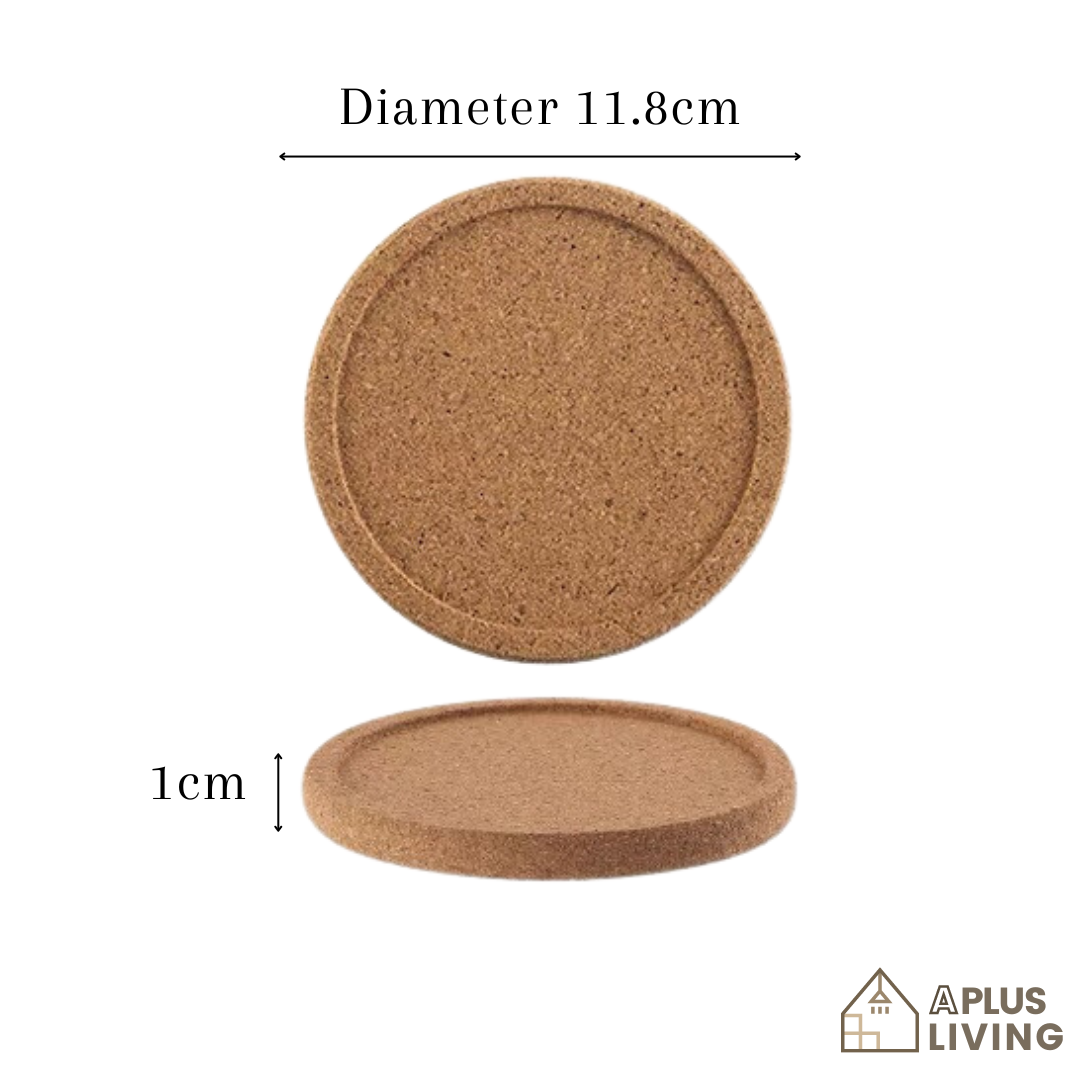 Ready Stock Coaster Cork Gelas Cup Cover Ins Thick Coaster Ikea Alas ...