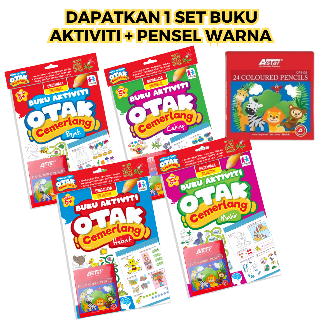 Buku Latihan Kanak-kanak-BUKU AKTIVITI OTAK CEMERLANG-Buku Latihan 5 ... Buku Latihan Kanak-kanak-BUKU AKTIVITI OTAK CEMERLANG-Buku Latihan 5 ...