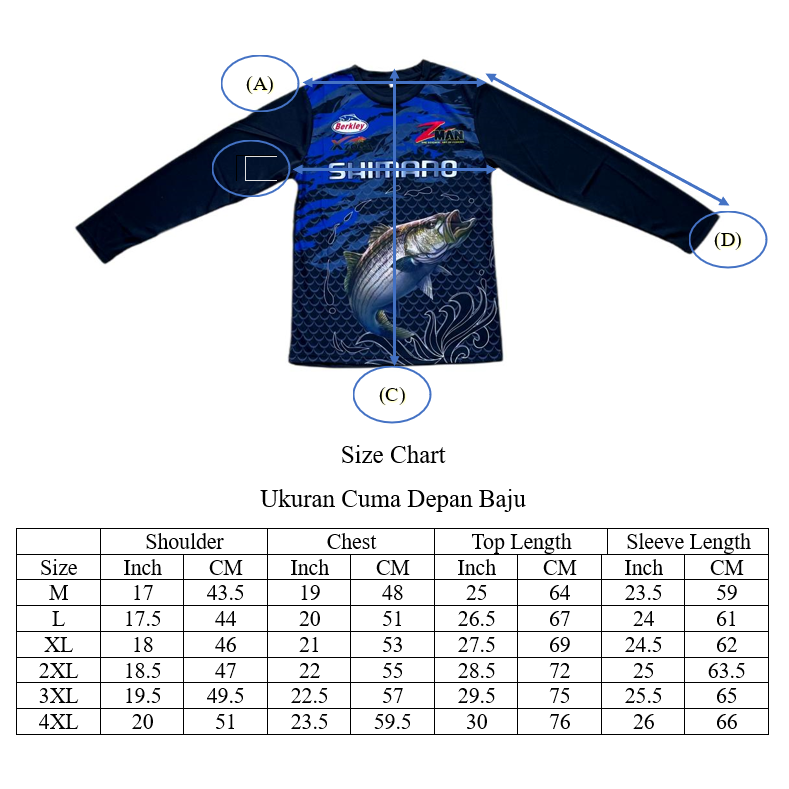 JERSIKU Men Fishing Hoodies Shirt with Face Cover Baju Pancing Lengan ...