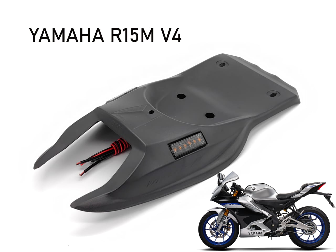 Yamaha R15 V3 / R15M V4 UNDERTAIL COVER BAWAH SEAT BUANG EKOR TAIL TIDY ...