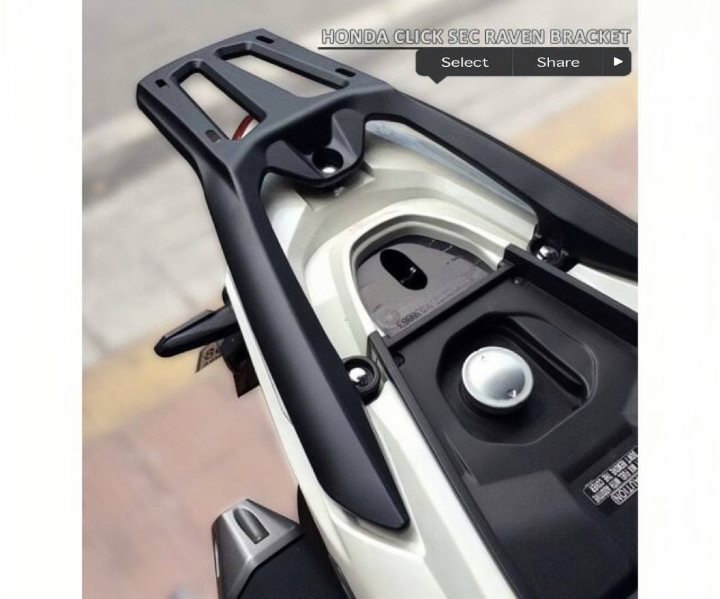 VARIO 150 REAR BOX RACK CARRIER HEAVY DUTY MONORACK TOP RACK PEMEGANG ...