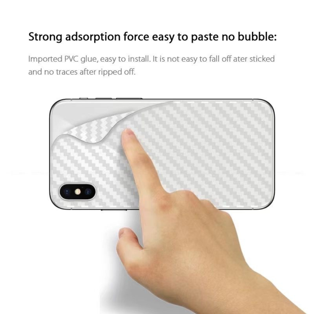 IPH 15 15 Plus 15 Pro 15 Pro Max carbon fibre back phone sticker ...
