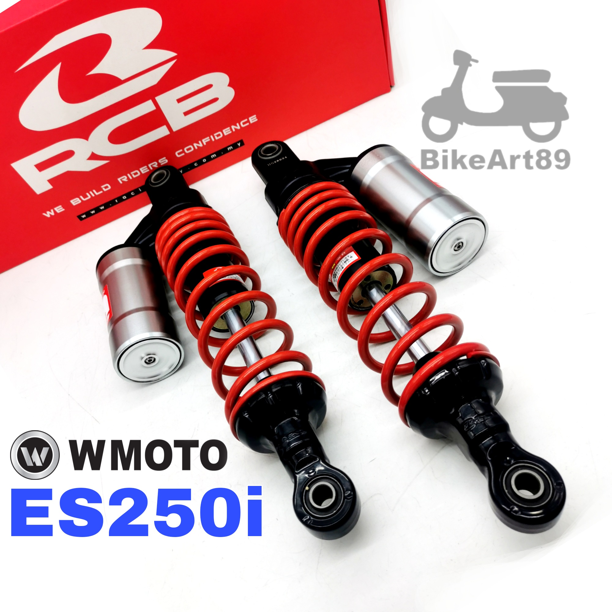 RCB Absorber MB2 335mm WMOTO ES250I Adjustable Racing Boy ES 250I ...
