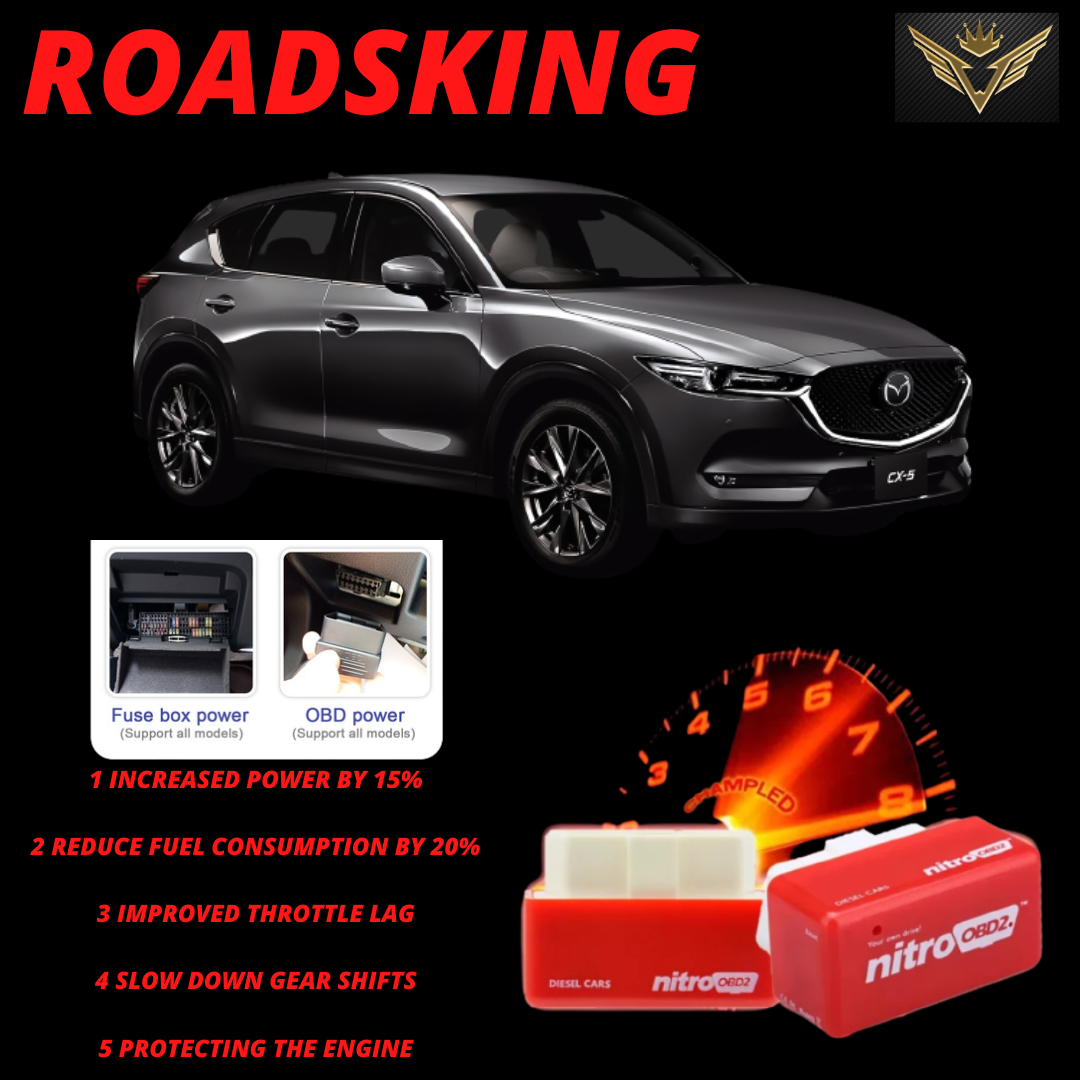 CAR DIESEL MAZDA CX5 2.5T TURBO SUPER CHIP OBD2 NITRO TUNING BOX PLUG ...