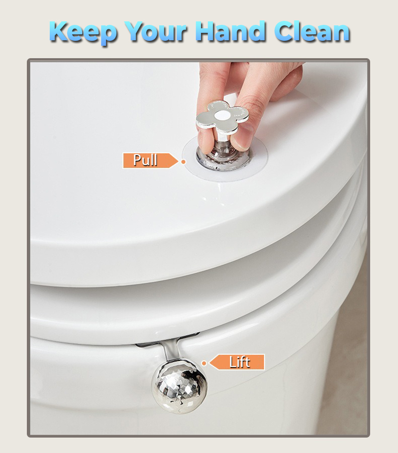 Toilet Lid Lifter Toilet Bowl Cover Lifter Avoid Touching Toilet Lid ...