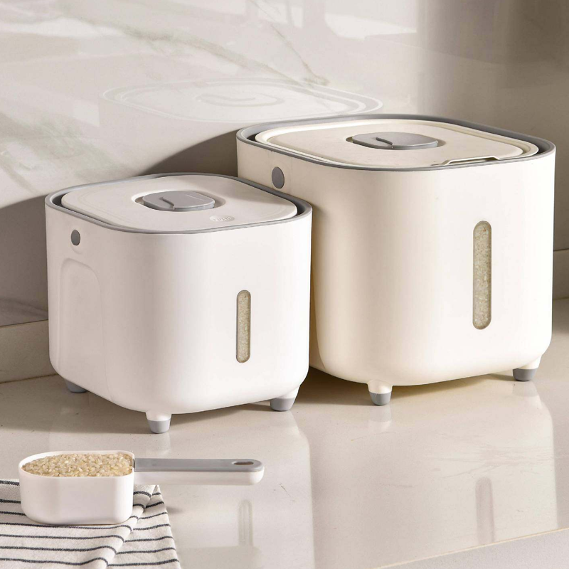 C-MALL 5/10KG Rice Storage Insect-Proof Container Rice Storage Box ...