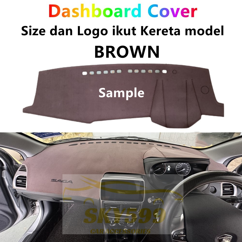KIA Forte Cerato K3 Car dashboard cover high quality Suede Color model | Shopee Malaysia