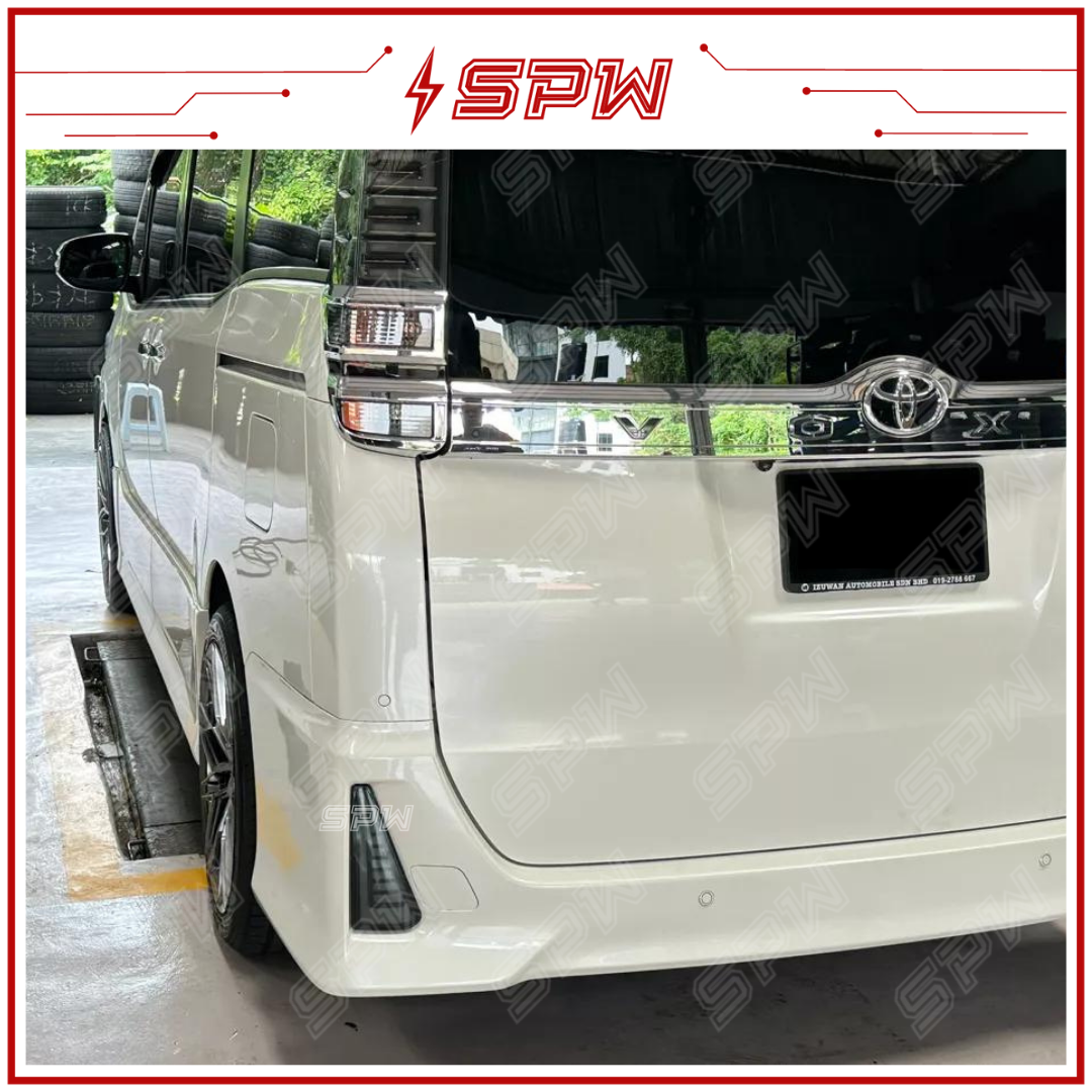 Toyota Voxy Noah (2016 to 2019) Reflector (4 in 1 Function) Rear Bumper Reflector 80 Series LED ...