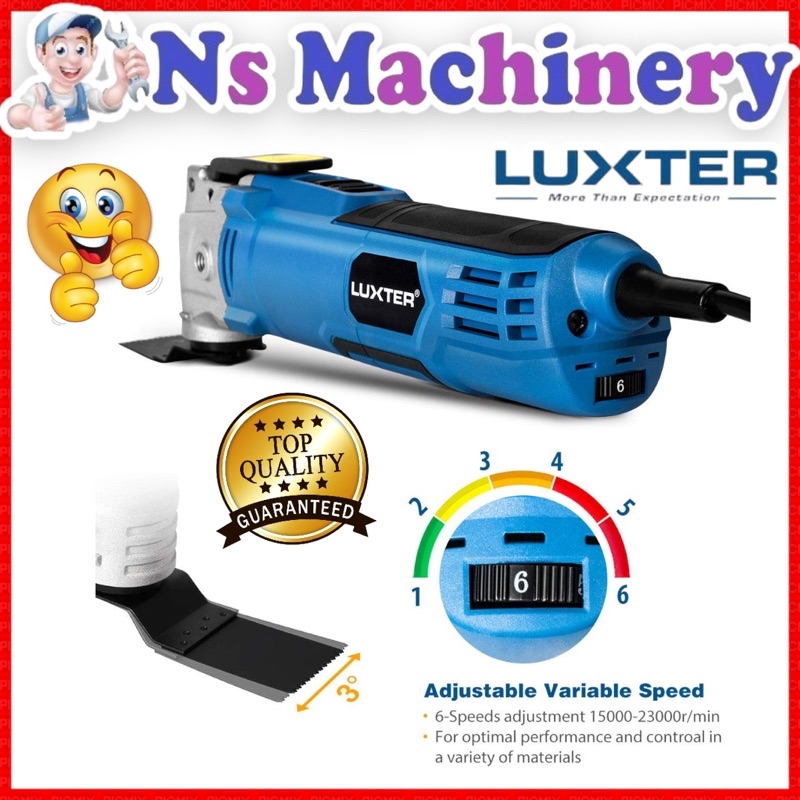 Luxter Multi Function Oscillating Tools Electric Cutter Trimmer ...