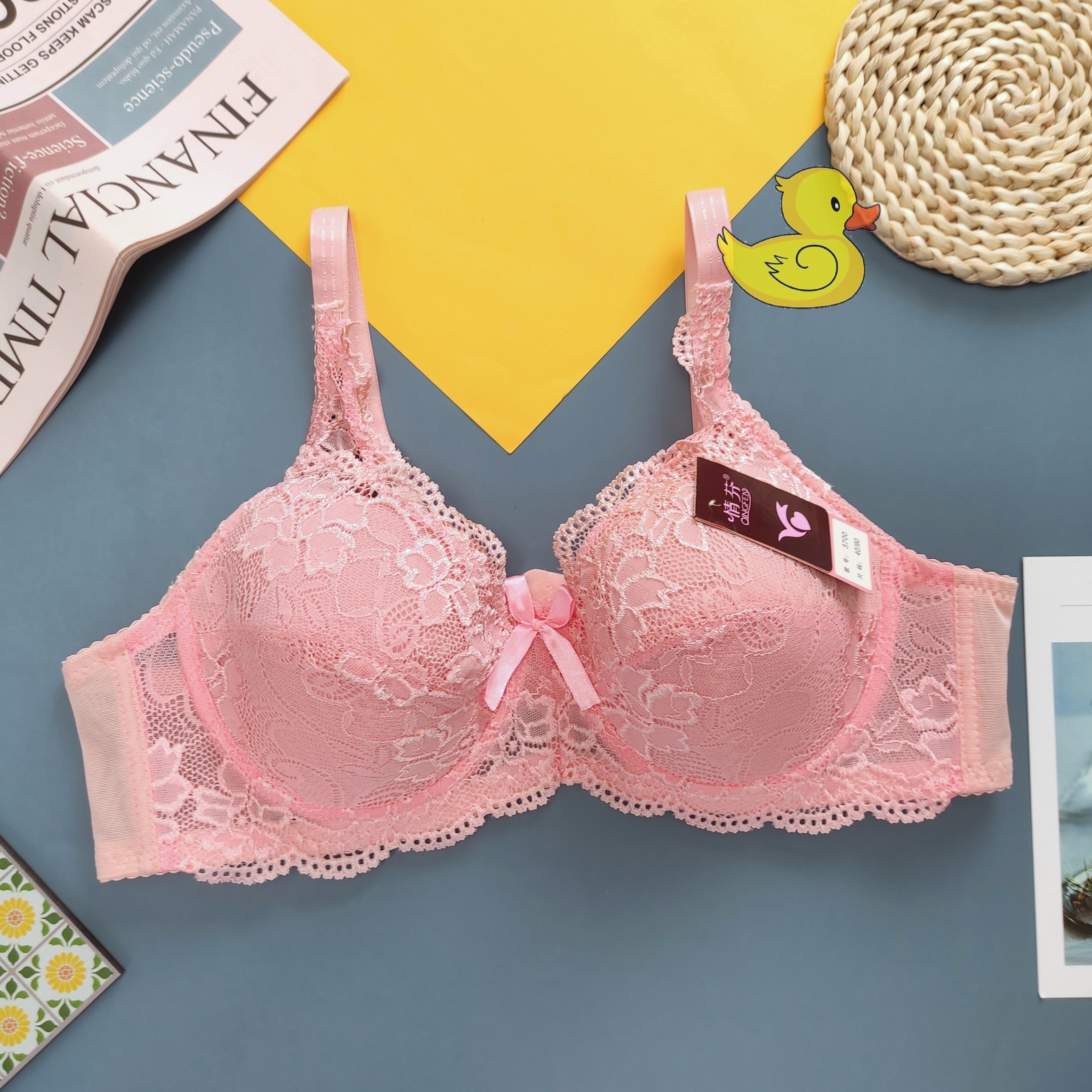 Women Bra Wired Lace Plus Size Baju Dalam Wanita Berwayar Renda Saiz ...