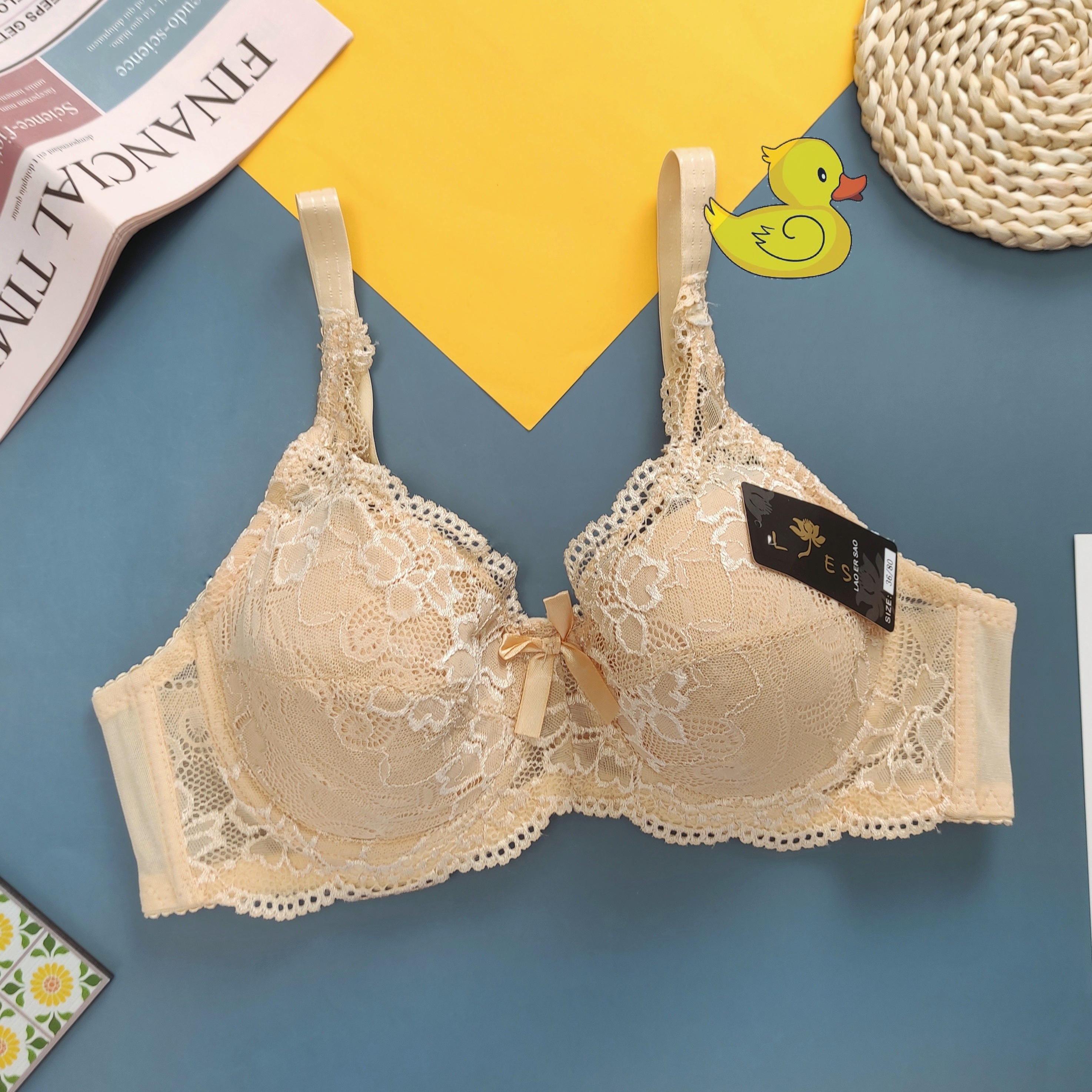 Women Bra Wired Lace Plus Size Baju Dalam Wanita Berwayar Renda Saiz ...