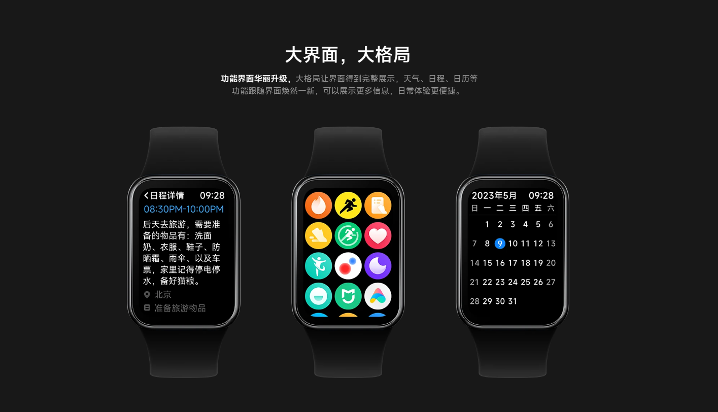 Xiaomi Mi Band 8 Pro Smartwatch AMOLED Display 150+ Sport Modes 5ATM ...