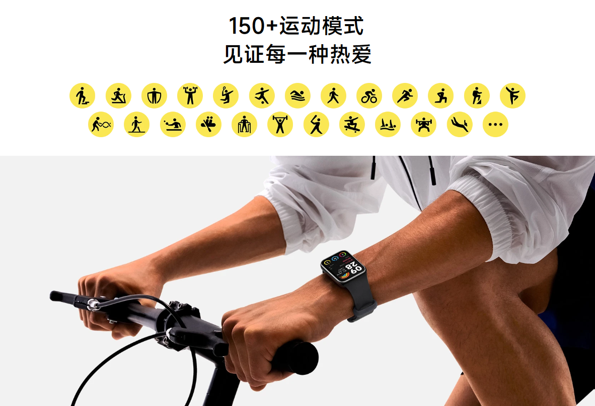 Xiaomi Mi Band 8 Pro Smartwatch AMOLED Display 150+ Sport Modes 5ATM ...