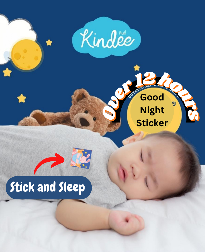 Kindee Organic Onion Good Night Sticker - block nose nasal congestion ...