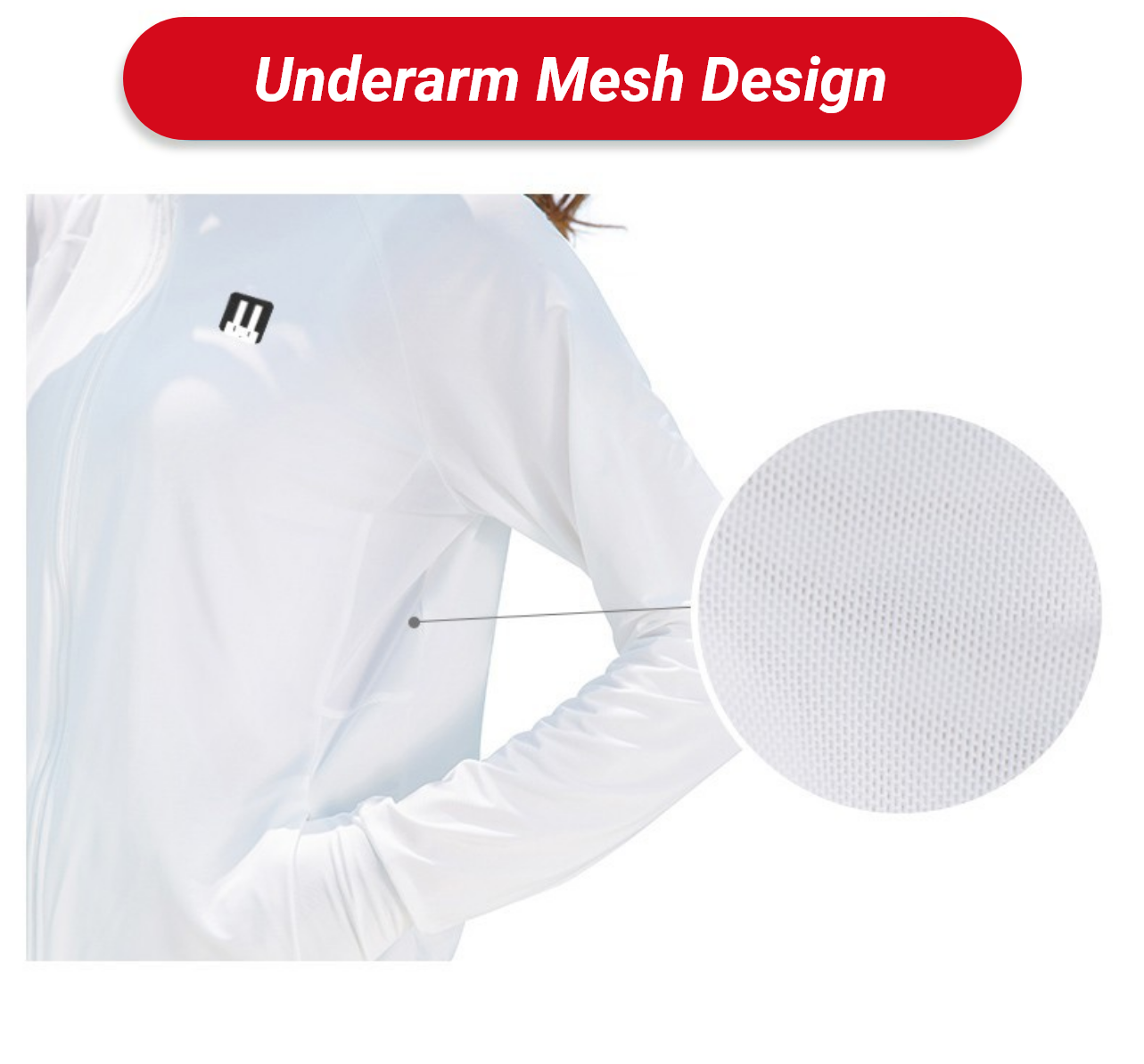 Cooling Fabric Sun Protection Clothing Hooded Jacket with Long Sleeves ...