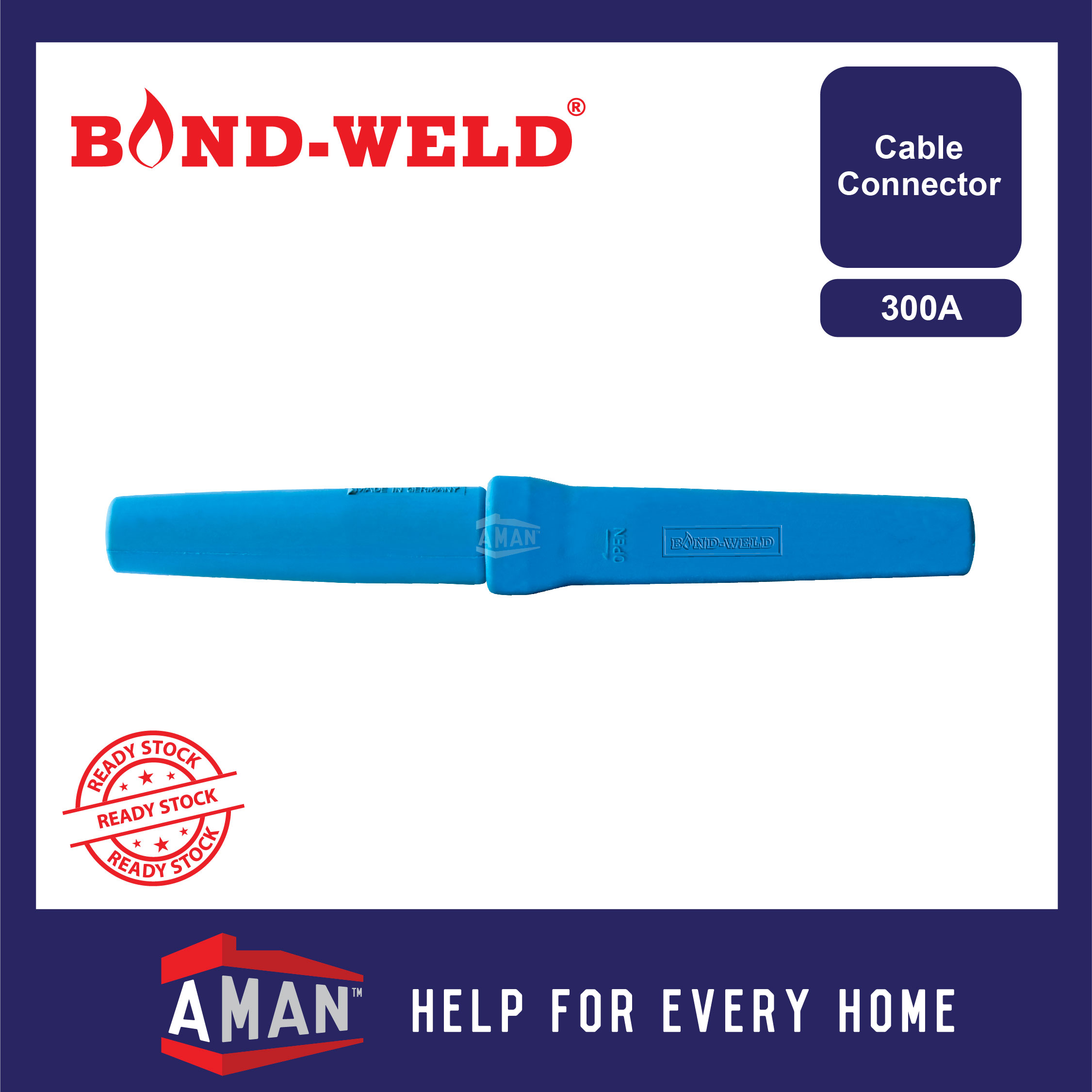 BOND WELD Welding Cable Connector Joint Pin Type High Current Cable ...