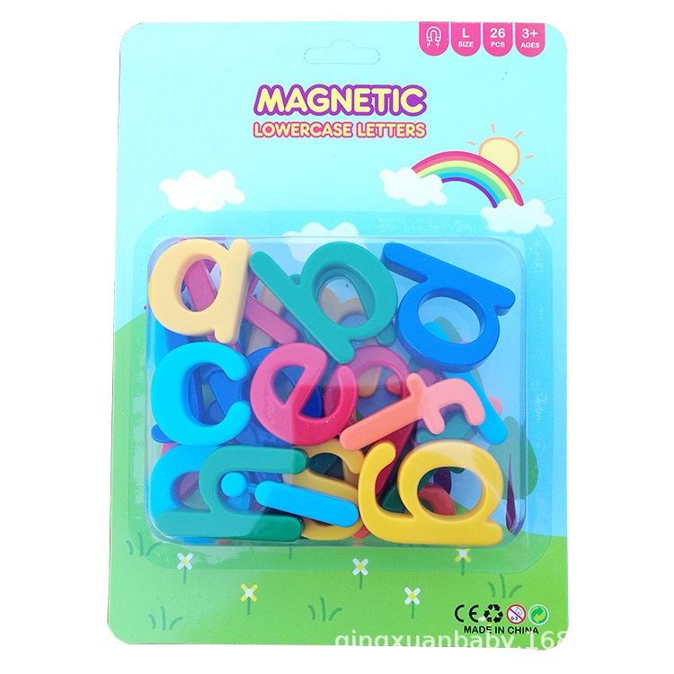 Magnetic Letters Numbers Alphabet ABC 123 Fridge Magnets Uppercase ...