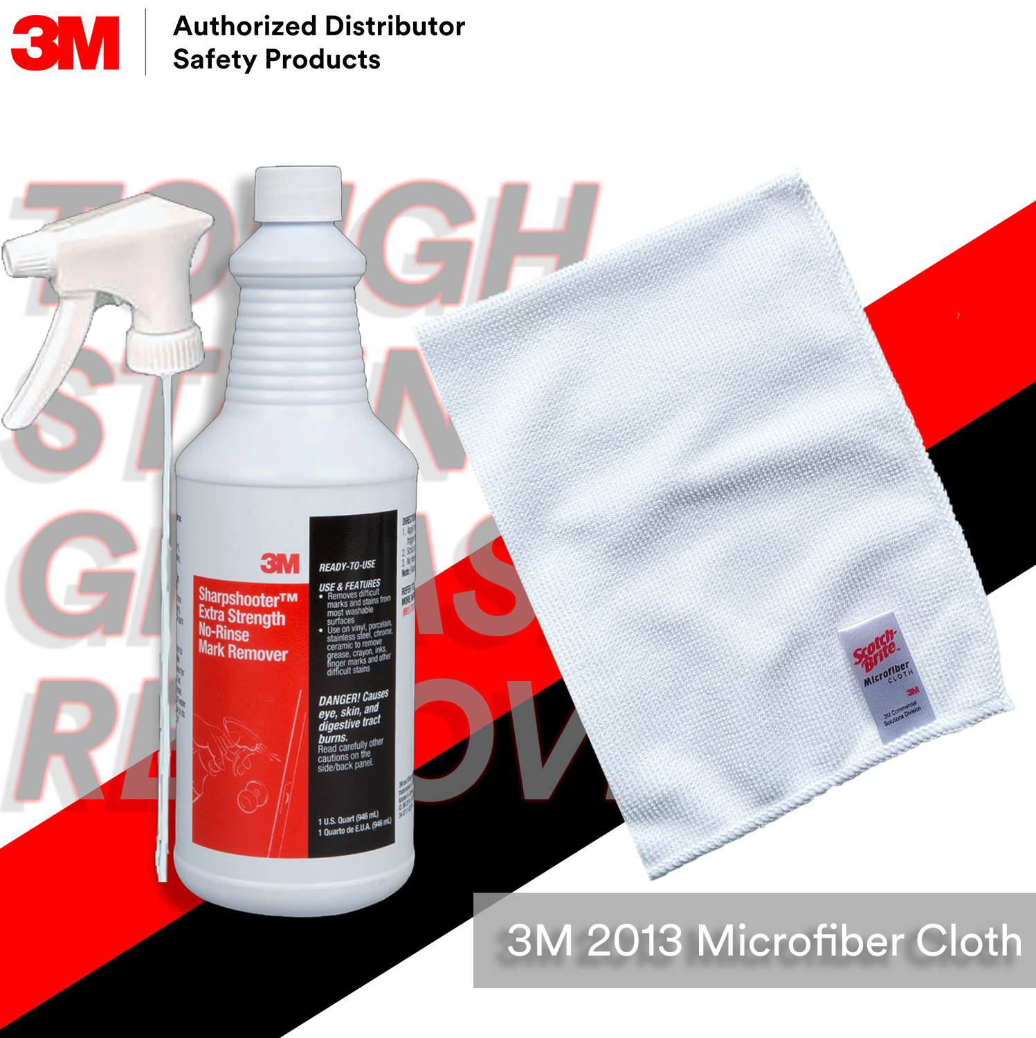 3M Stain Remover Sharpshooter Extra Strength No-Rinse Mark Remover ...