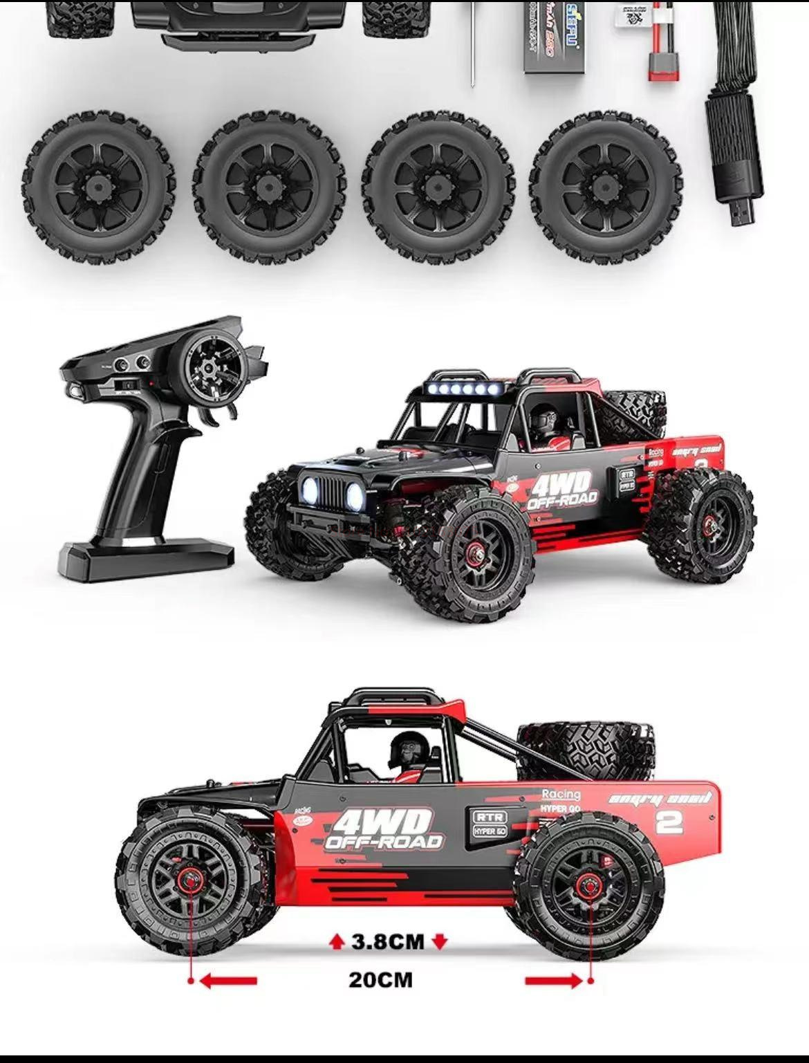 NEW2024 MJX 1/14 Hyper Go 14210 14209 V2.0 Remote Control Splash-Waterproof High-Speed Brushless ...