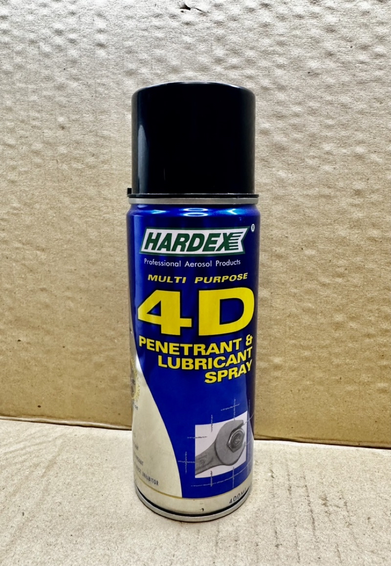 ORIGINAL HARDEX 4D PENETRANT &LUBRICANT SPRAY 400ML HD-440 READY STOCK ...