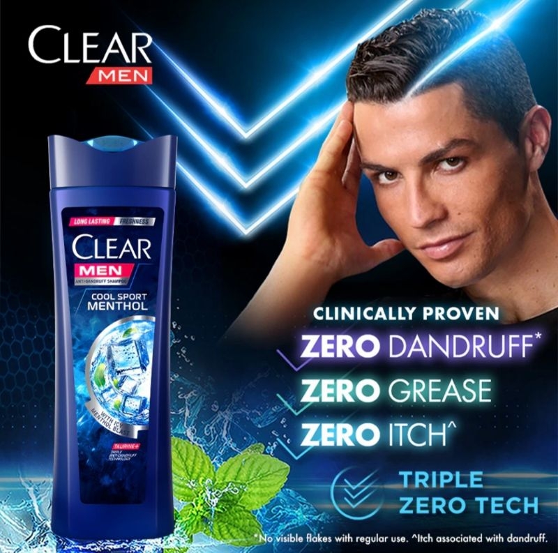 Clear Men Shampoo Cool Sport Menthol 315ml Syampu Rambut Lelaki ...