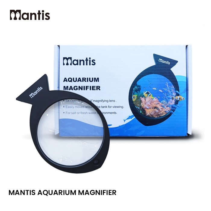 Mantis Aquarium Magnifier - Suitable for glass thickness up to 12mm ...
