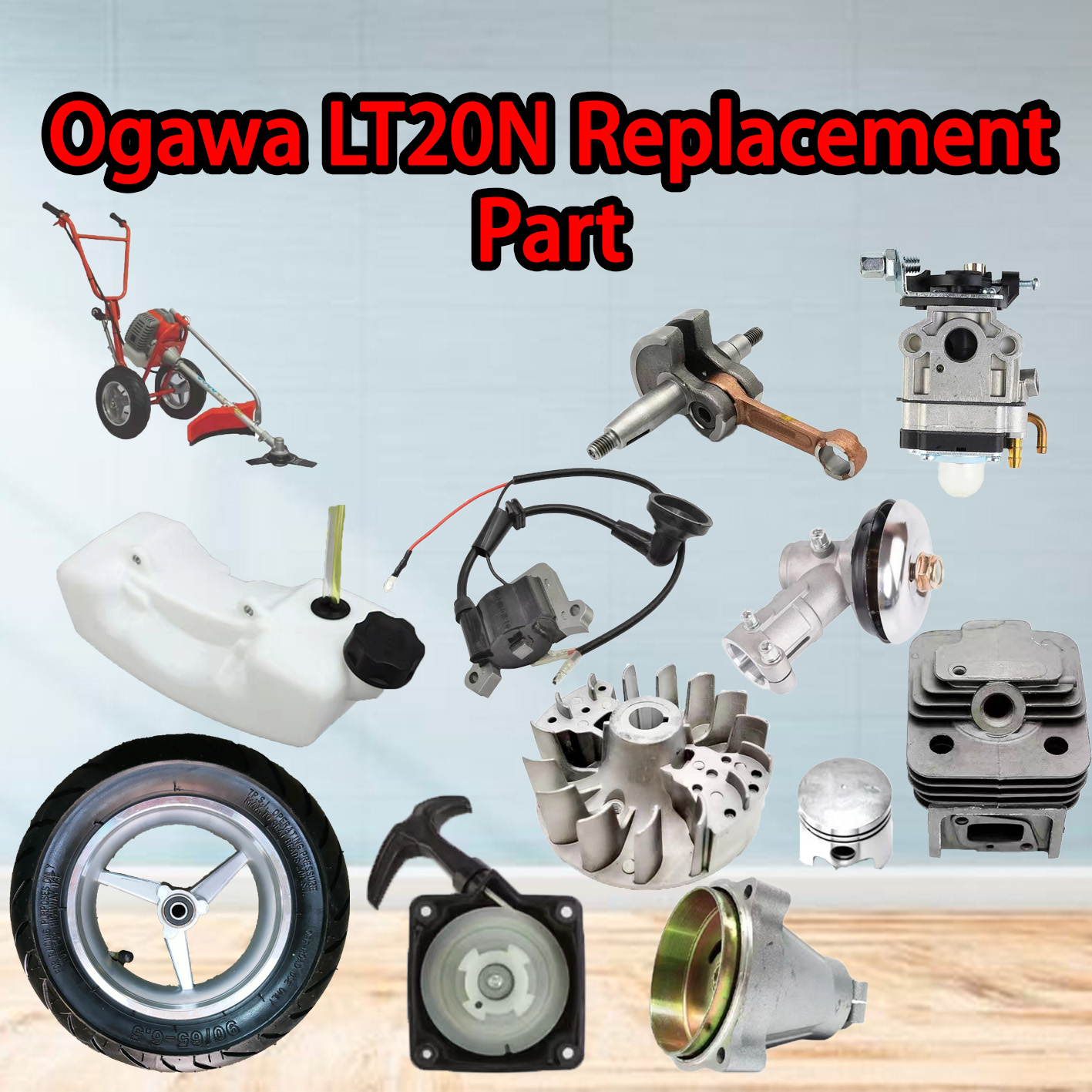 Ogawa LT20N Hand Push Lawn Mower Replacement Part Spare Part Hand Push ...