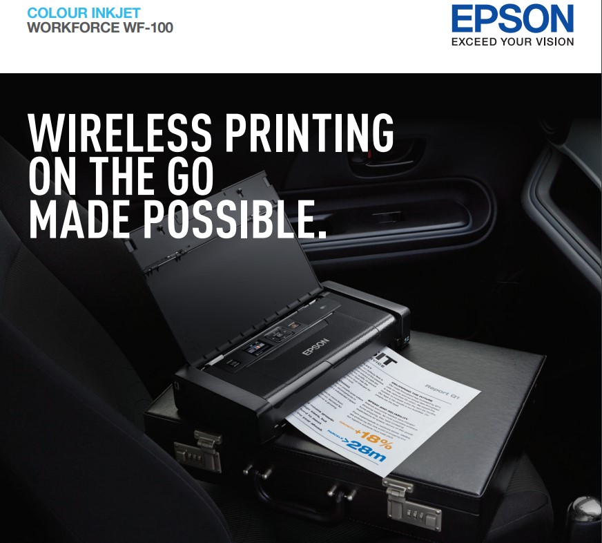 Epson WF-100 Mobile Portable Printer | Shopee Malaysia