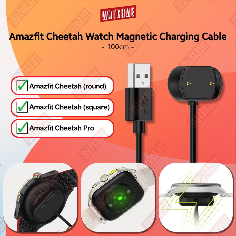 Amazfit Cheetah Watch Magnetic Charging USB Cable, For Cheetah Round ...