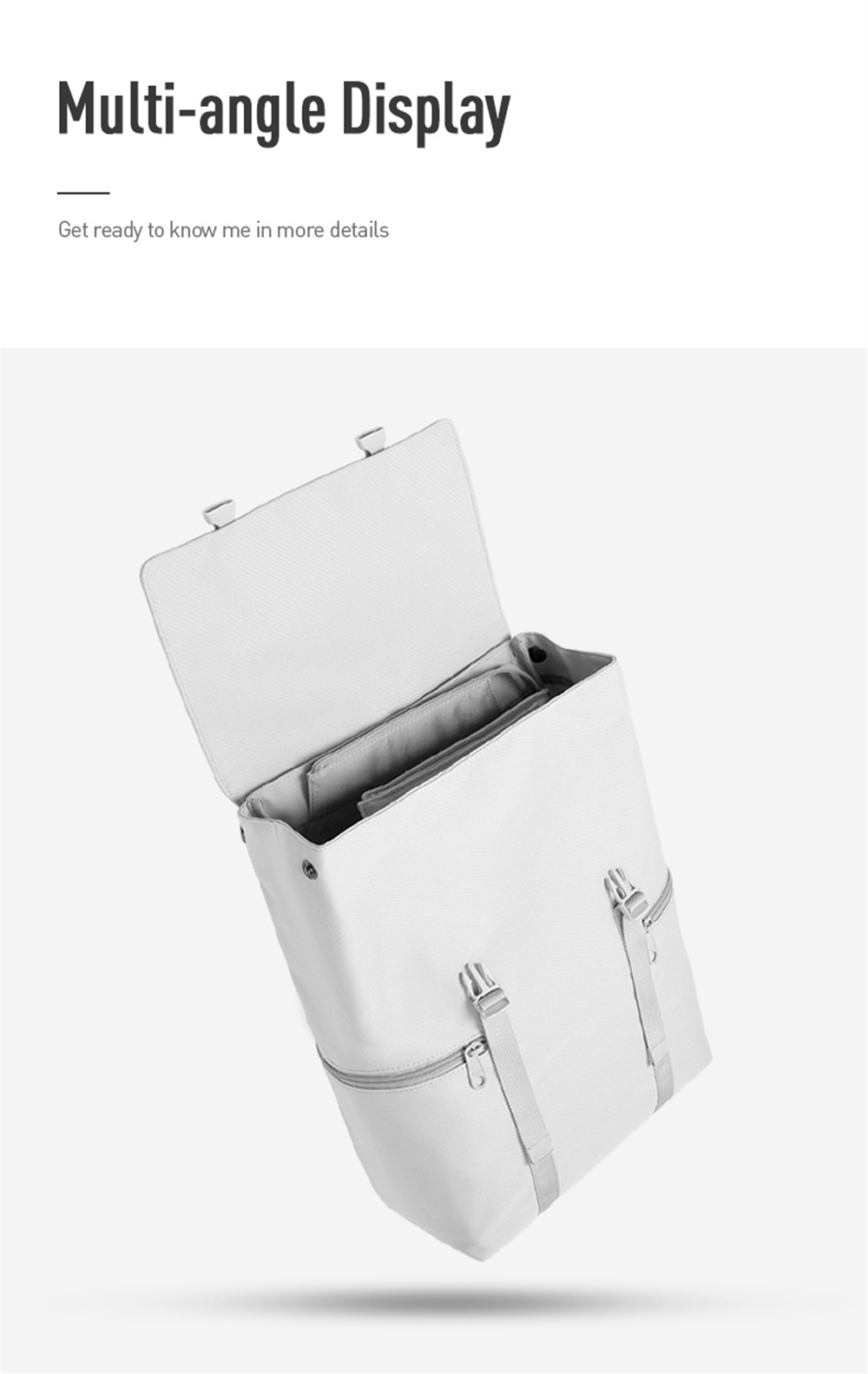 MAH Siro Waterproof Backpack Beg Laptop Compartment with Zip (14/15.6 ...