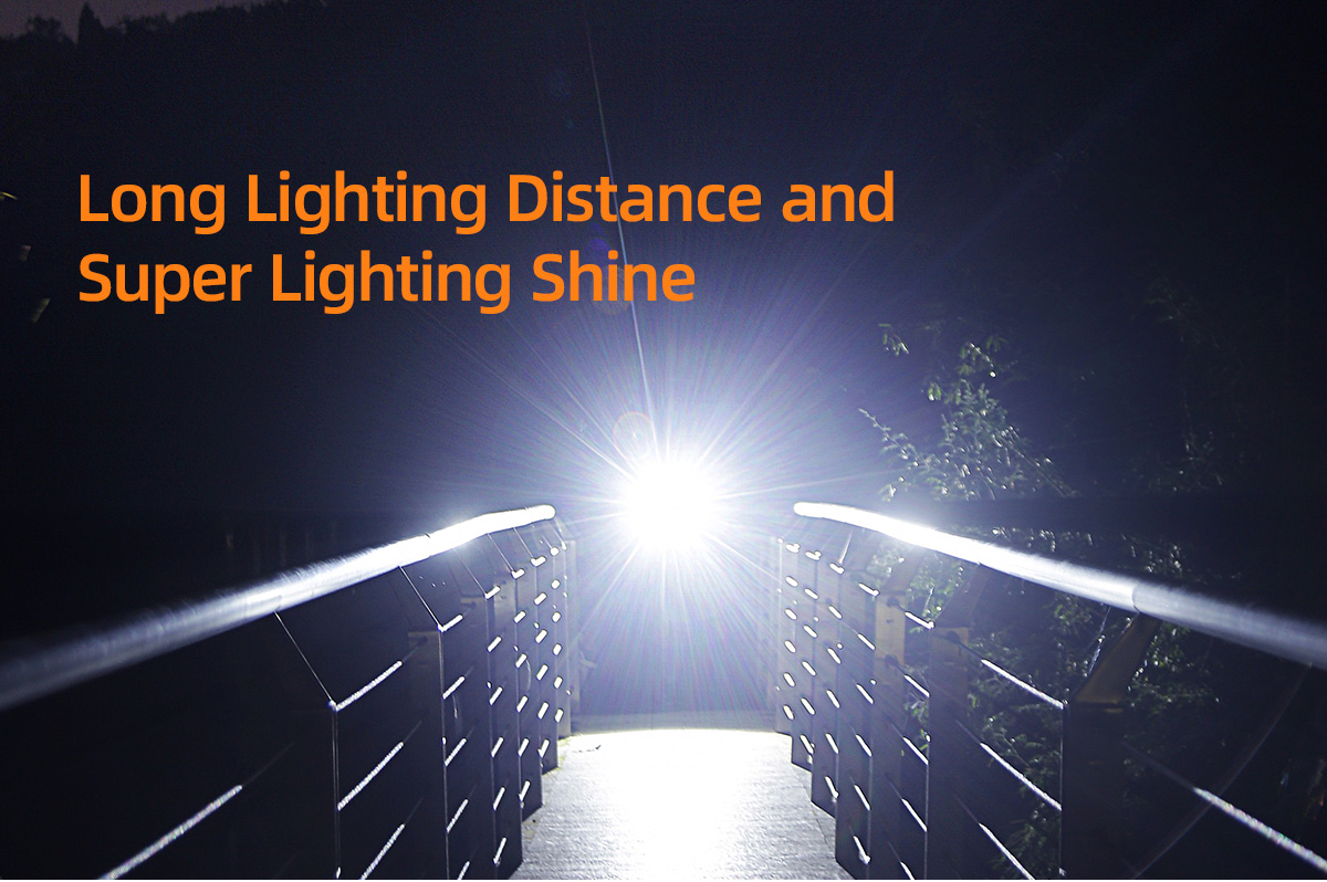 SUPERFIRE HL08 Lampu Kepala 20w Jarak Jauh LED Headlamp Waterproof ...