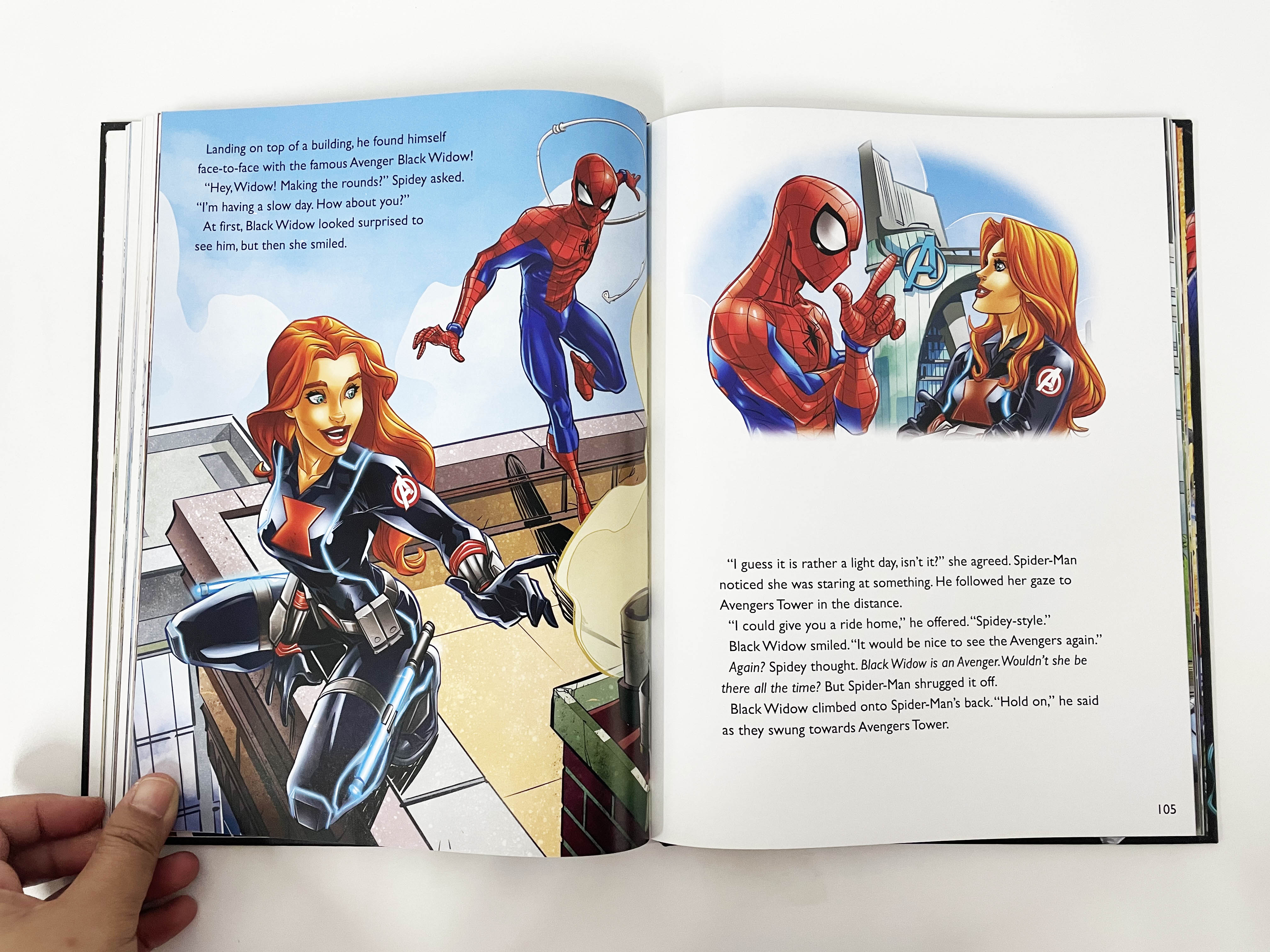 Marvel Spiderman Deluxe Book Treasury Gift Set Story Book Collection ...