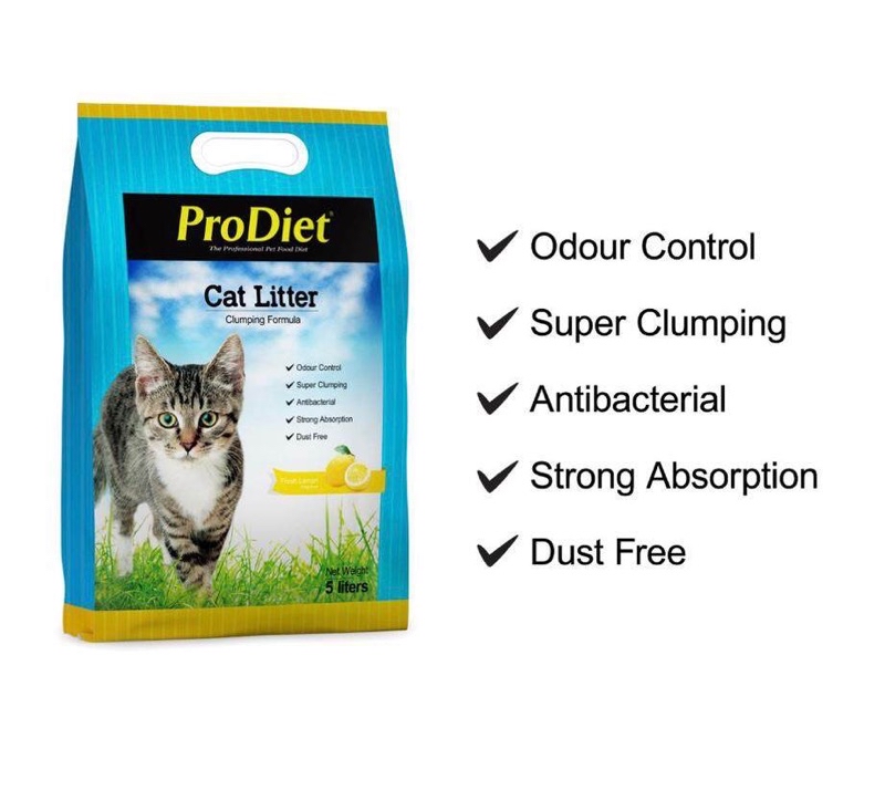 ProDiet Cat Litter 5L | Kucing Pasir | Shopee Malaysia