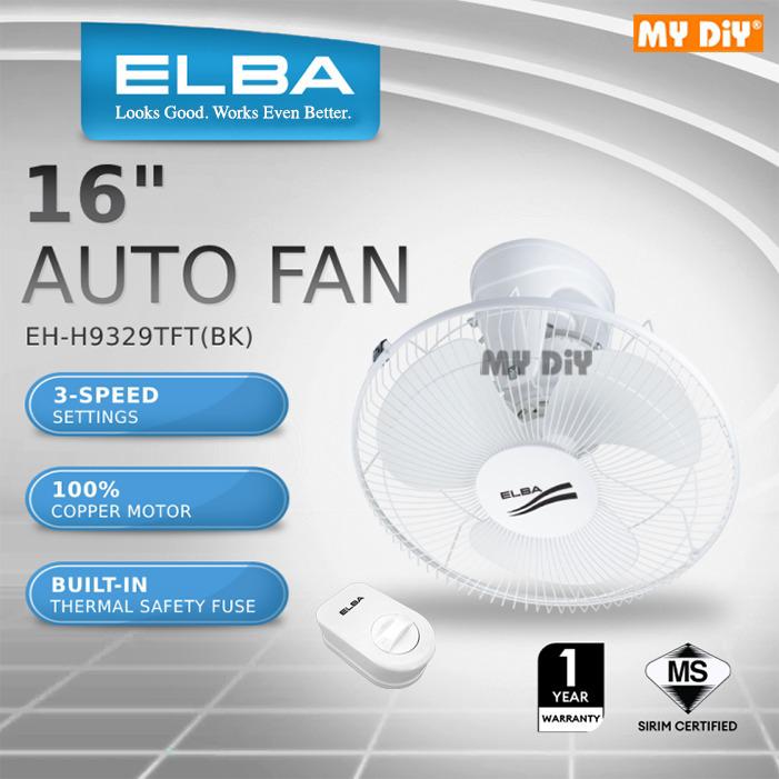 ELBA 16" AUTO FAN / 16" REMOTE CONTROL WALL FAN / 16" STAND FAN / 16 ...