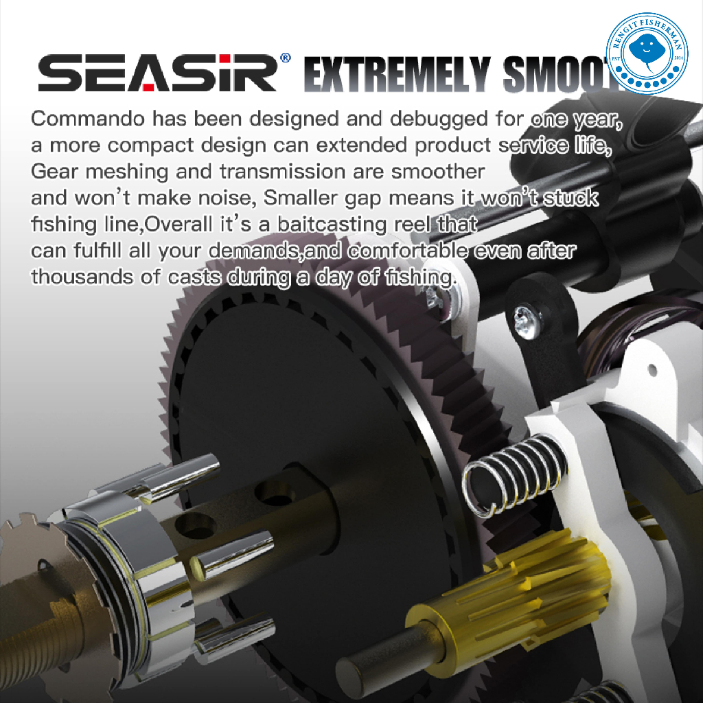 SEASIR Commando Bfs Double Spool - Rengitfisherman | Shopee Malaysia