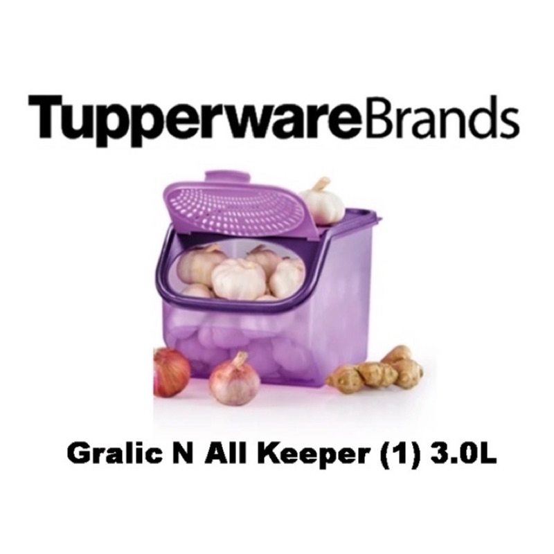 Tupperware Garlic Keeper N All Keeper 3L /5L | Shopee Malaysia