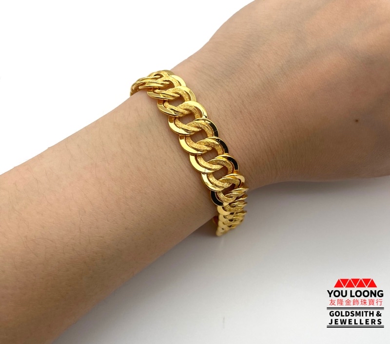 Youloong Gelang Coco King Pasir EMAS916/ Coco King Design Bracelet ...